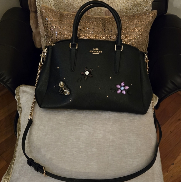 Coach | Bags | Coach Rhinestone Embelished Bag Just Reduced | Poshmark